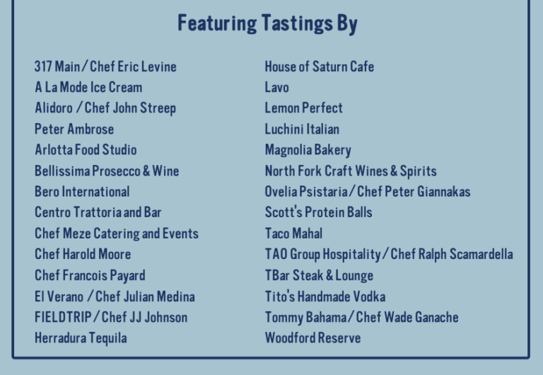 Mangia: Top Restaurants Set Up Shop for Hamptons Happening This ...