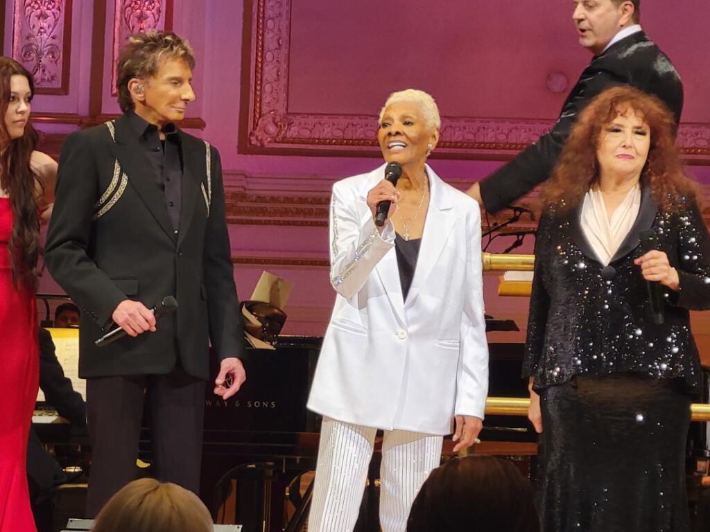 Superstars Santana and Rob Thomas, Dionne Warwick, Fantasia, John ...