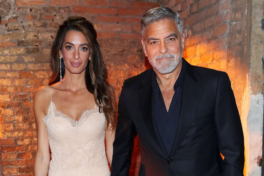 George Clooney Spotted on Valentine's Date with Wife Amal in Ryan ...