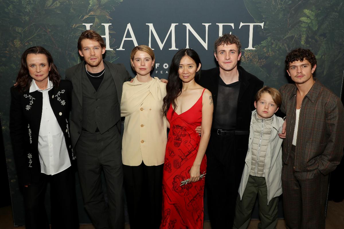 NY Stars Come Out For Oscar Buzzed Drama "Hamnet" Including Leads ...